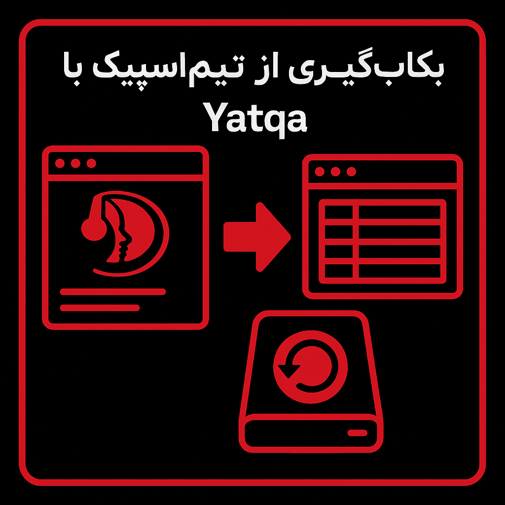 بکاپ‌گیری از تیم‌اسپیک با یاتکا | Yatqa - بن سرور | banserver